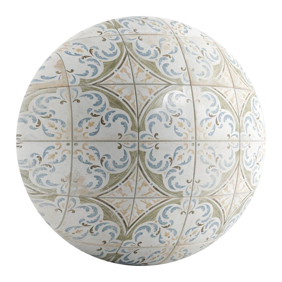 Ceramic Tile PA4538183 4k Pbr Seamless - 3D Model for VRay, Corona, VRay