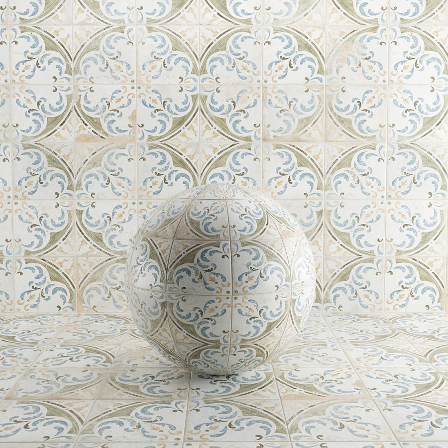 Ceramic Tile PA4538183 4k Pbr Seamless - 3D Model for VRay, Corona, VRay