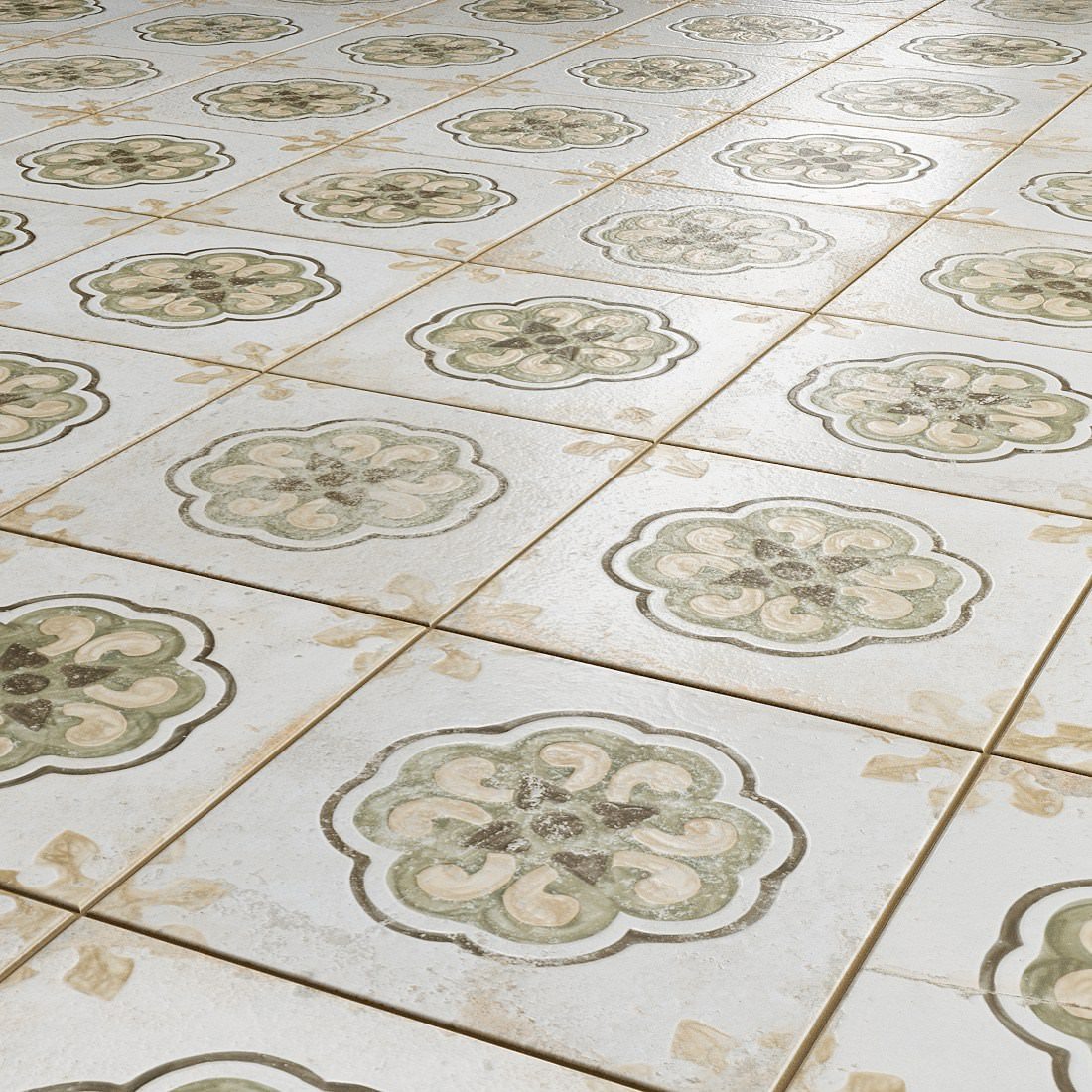 Ceramic Tile PF38644 4k Pbr Seamless - 3D Model for VRay, Corona, VRay