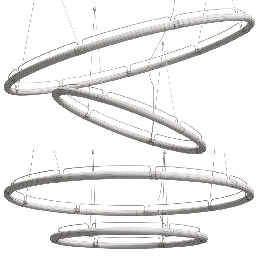 Idl Endless Pendant Light 3D Model for VRay, Corona | CGMood