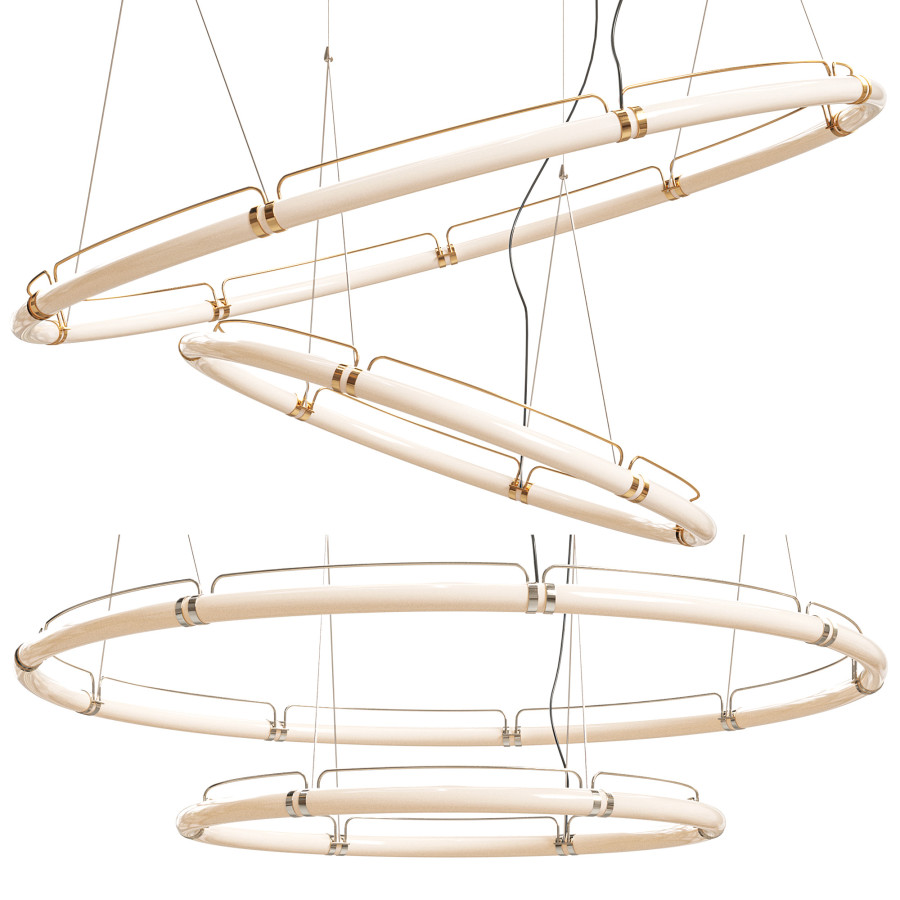 Idl Endless Pendant Light 3D Model for VRay, Corona | CGMood