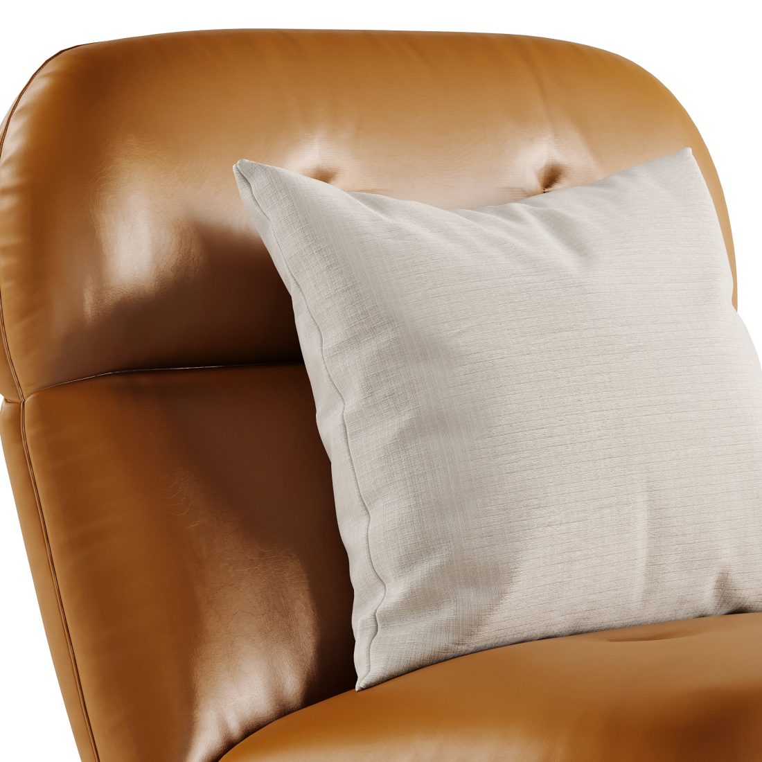 Armchair Libra By Minotti - 3D Model for Corona