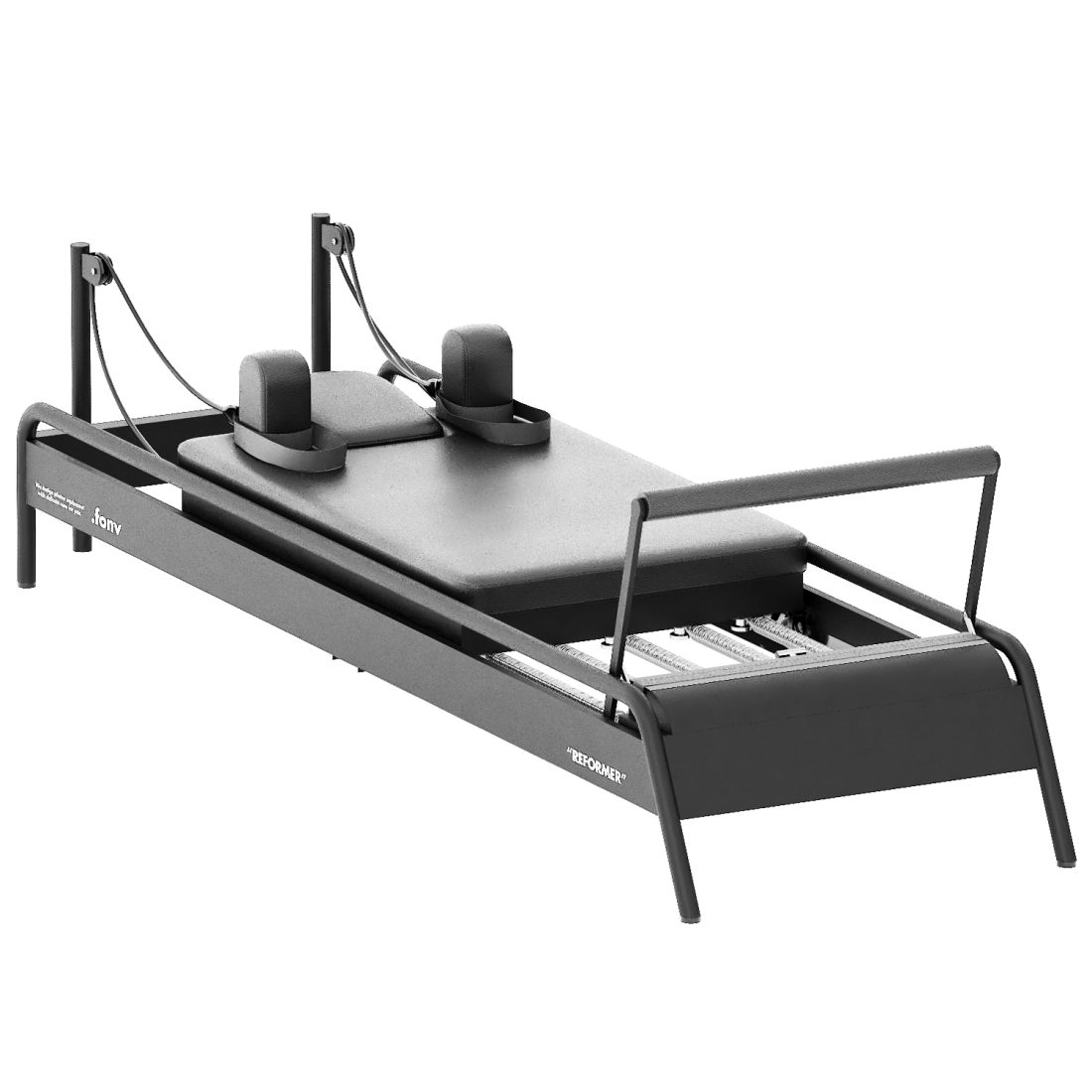 Pilates Exercise Machine .fonv Reformer Profession 3D Model for VRay ...