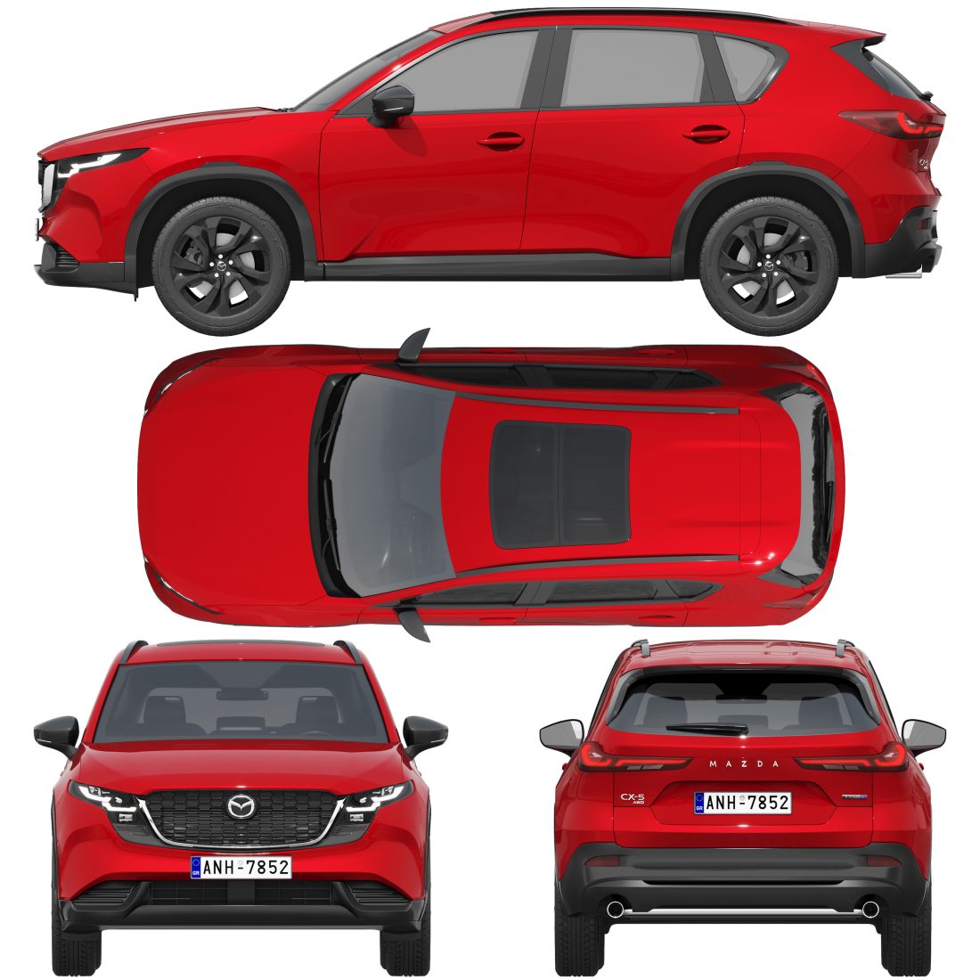 Mazda CX-5 2026 3D Model for Corona | CGMood