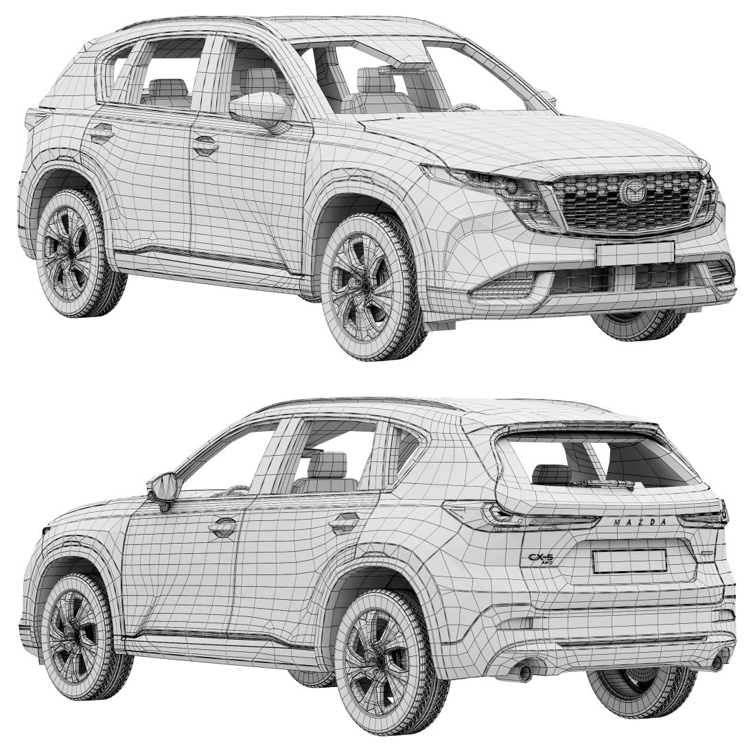 Mazda CX-5 2026 3D Model for Corona | CGMood