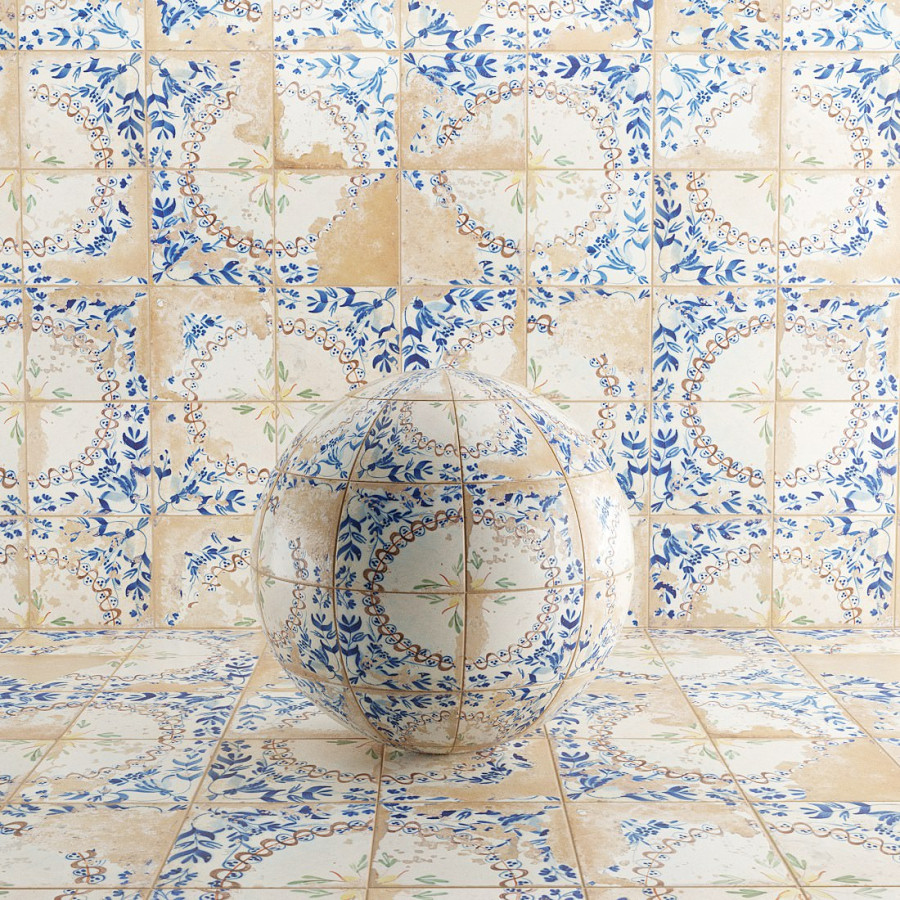 Ceramic Tile HO38181 4k Pbr Seamless - 3D Model for VRay, Corona, VRay
