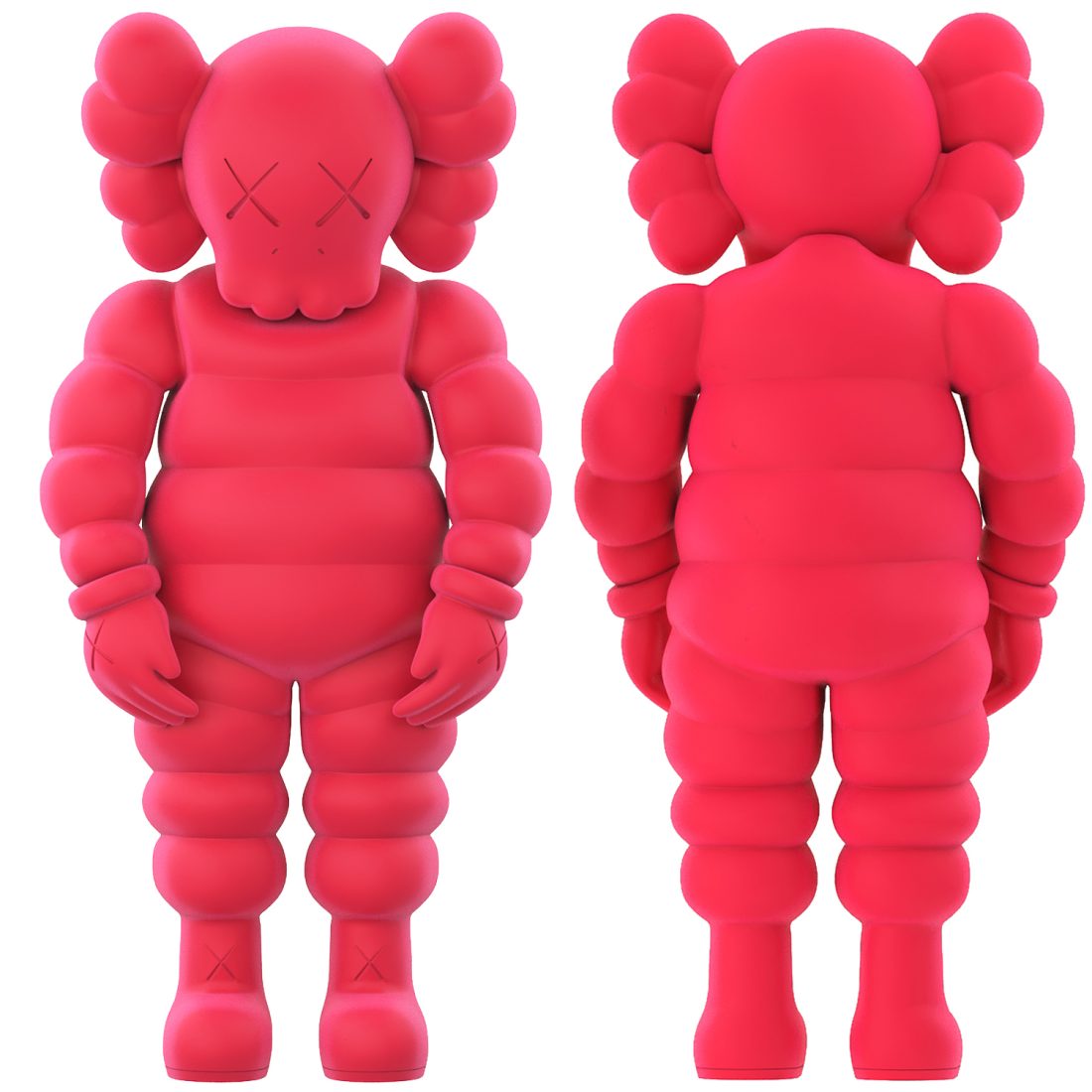 Kaws Red Figure Collection - 3D Model for VRay, Corona