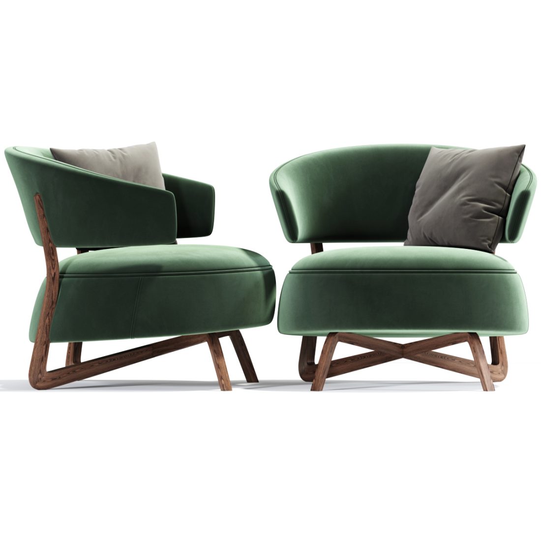 Etro Diana Lounge Chair 3D Model for VRay, Corona | CGMood
