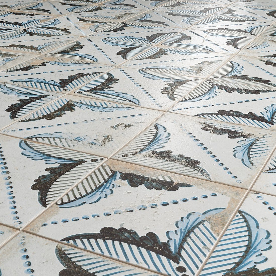 Ceramic Tile R2A39358 4k Pbr Seamless - 3D Model for VRay, Corona, VRay