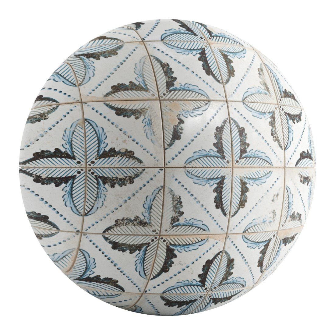 Ceramic Tile R2A39358 4k Pbr Seamless - 3D Model for VRay, Corona, VRay