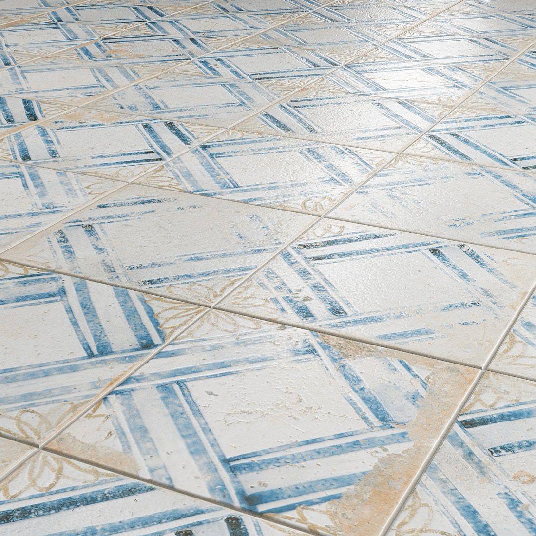Ceramic Tile R4A38176 4k Pbr Seamless - 3D Model for VRay, Corona, VRay