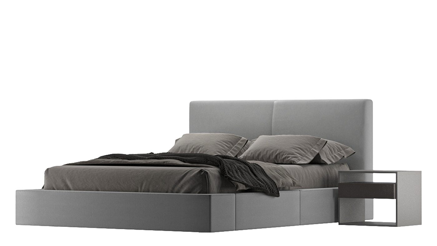 B&b Italia Richard Bed - 3D Model for VRay, Corona
