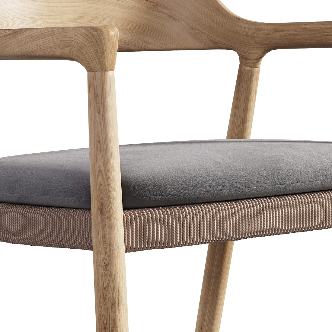 Manutti Yiko Garden Dining Chair - 3D Model for Corona