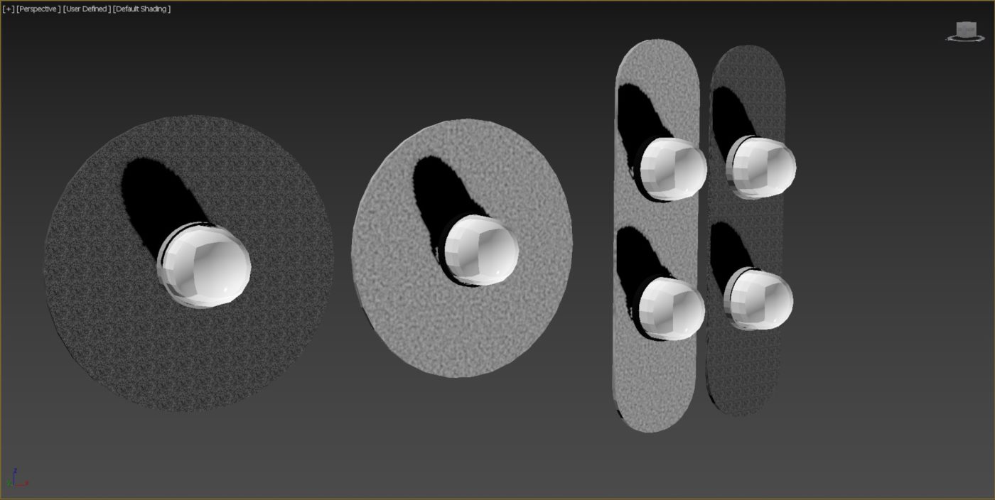 Modulo Wall Light Collection - 3D Model for VRay