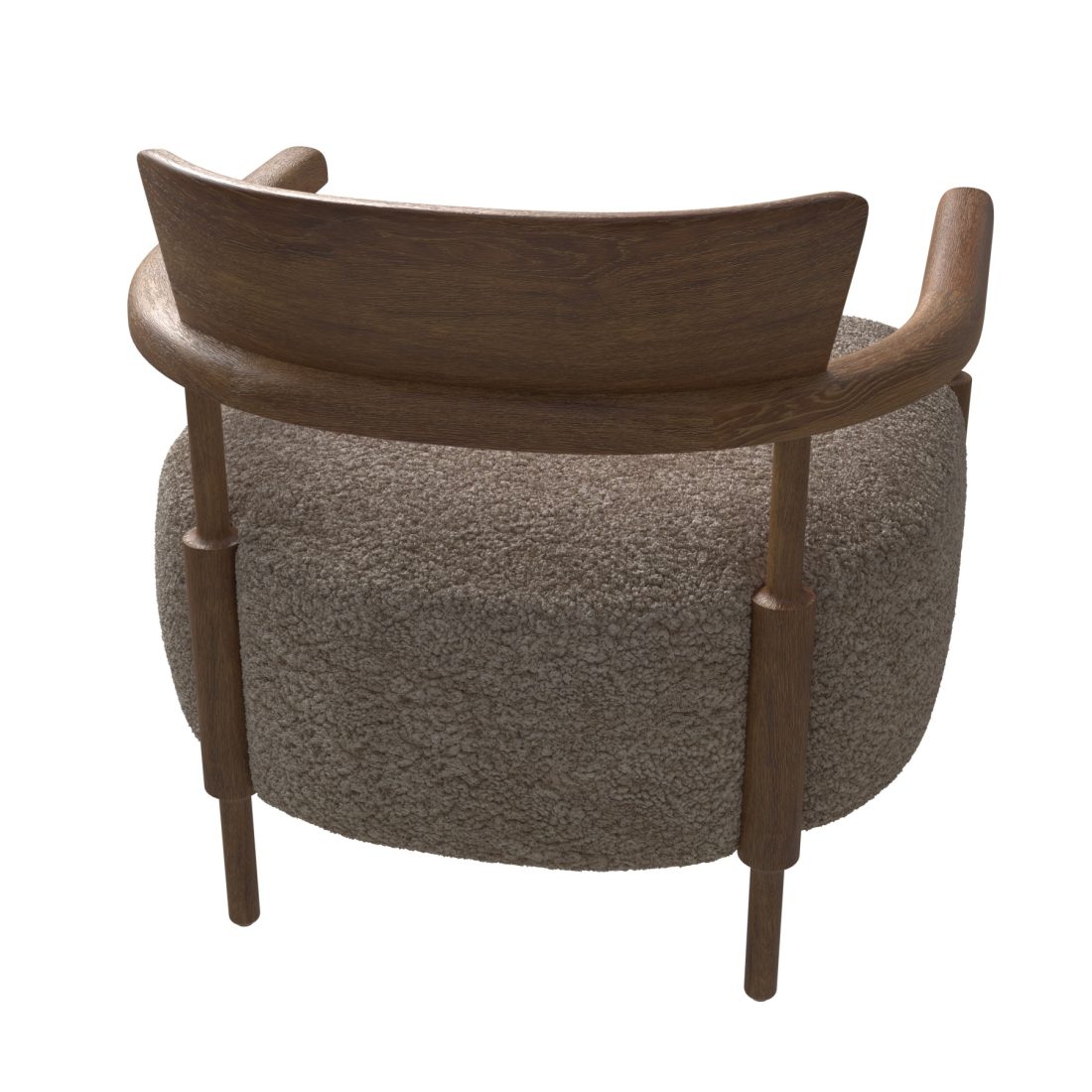 Amber Lewis Four Hands Bennett Chair - 3D Model for Corona