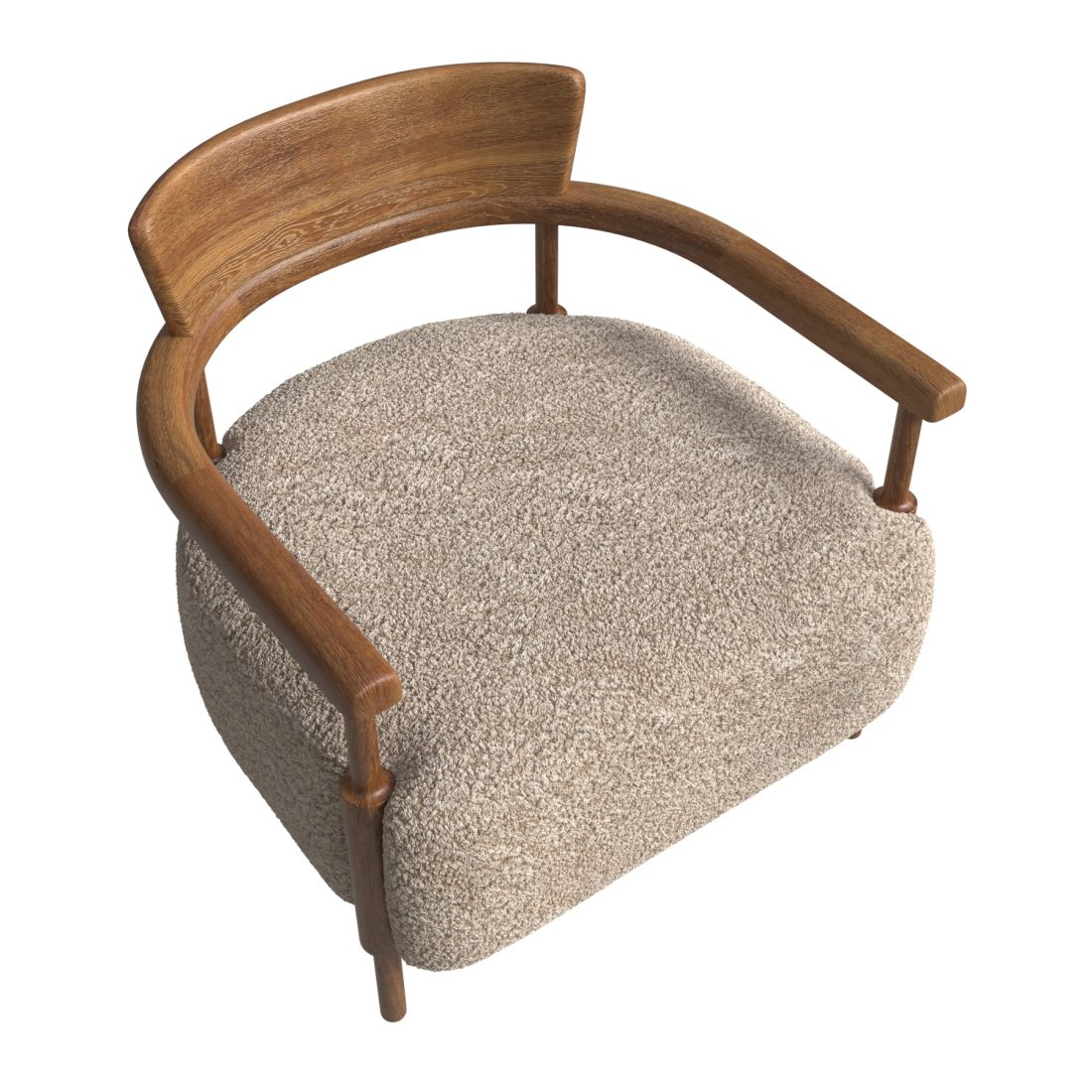 Amber Lewis Four Hands Bennett Chair 3D Model for Corona | CGMood