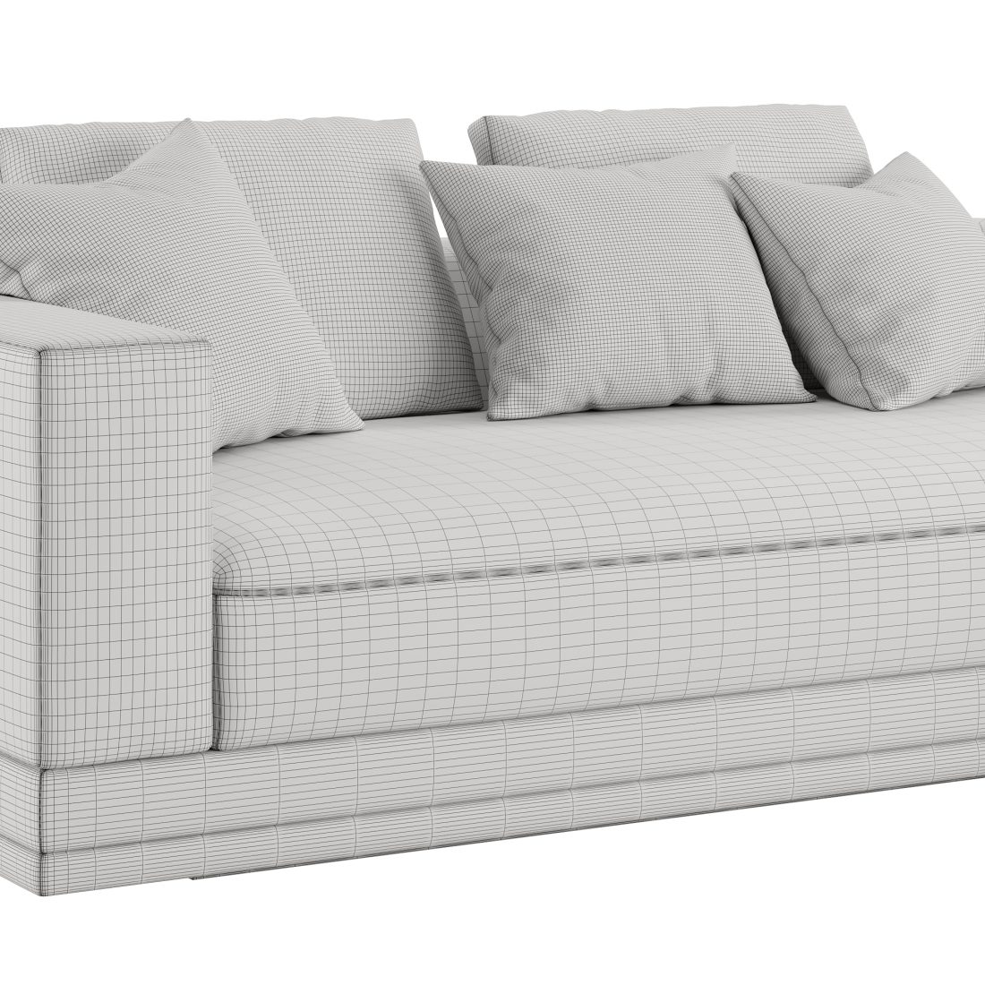 Sofa Saphir 3D Model for Corona | CGMood