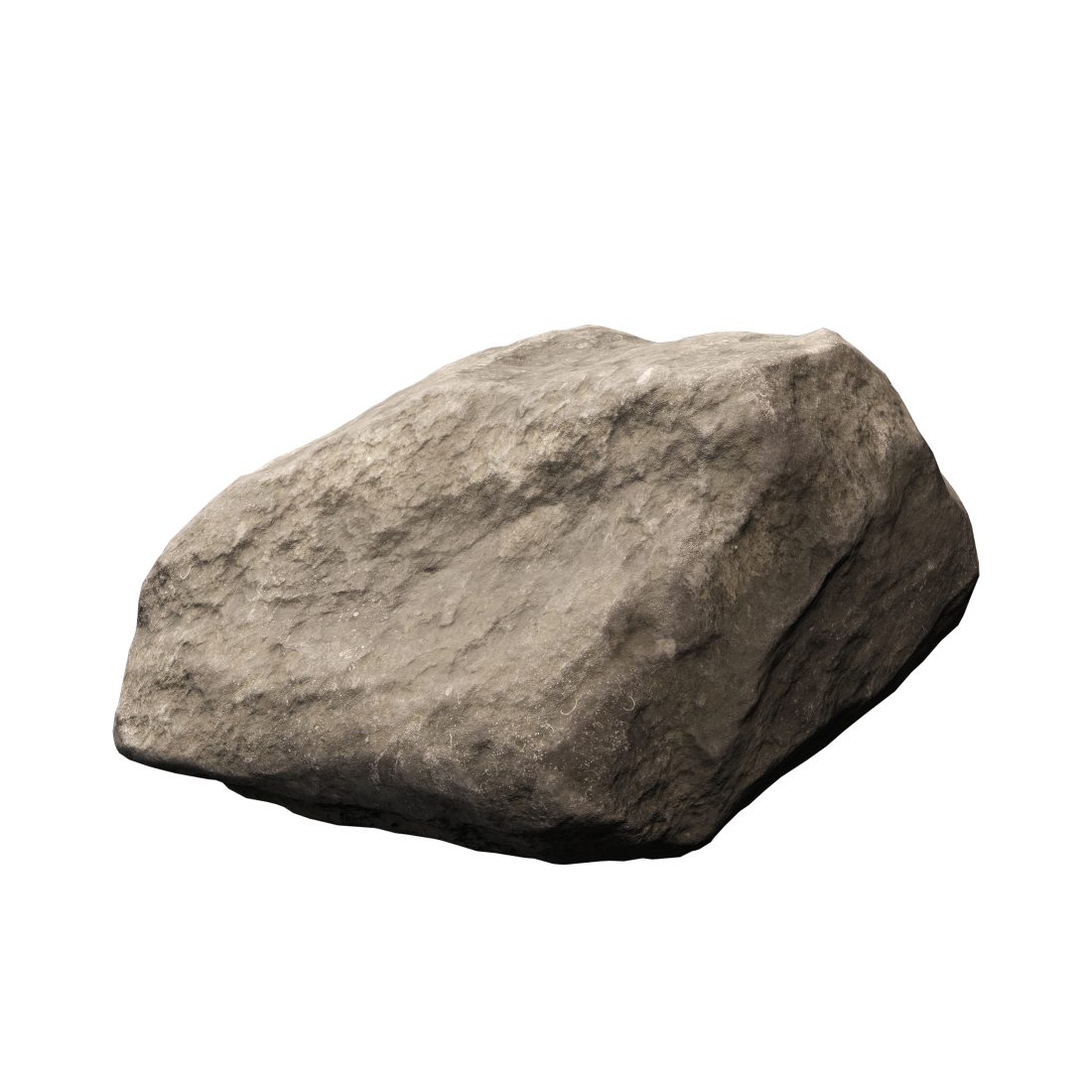 Low Poly Rocks Set 07 - 3D Model for VRay, Corona