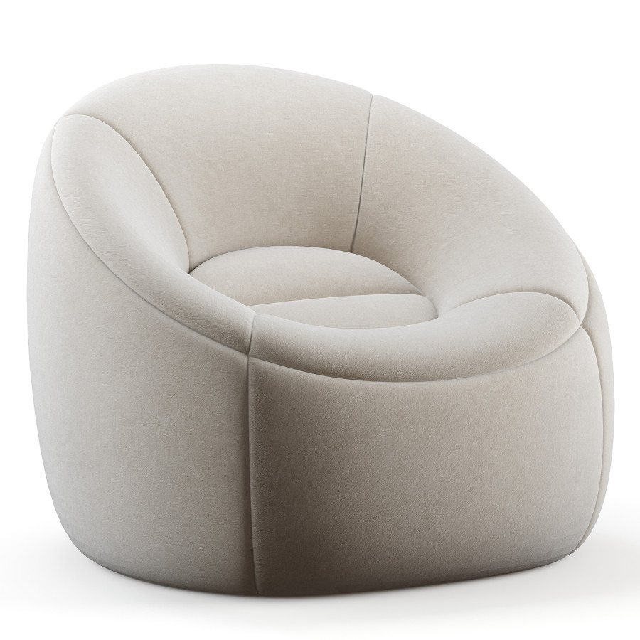 Micah Swivel Club Chair 3D Model for Corona | CGMood