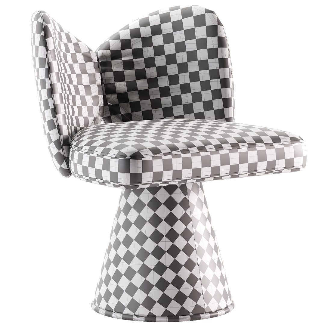 Butterfly Vanity Chair - 3D Model for Corona
