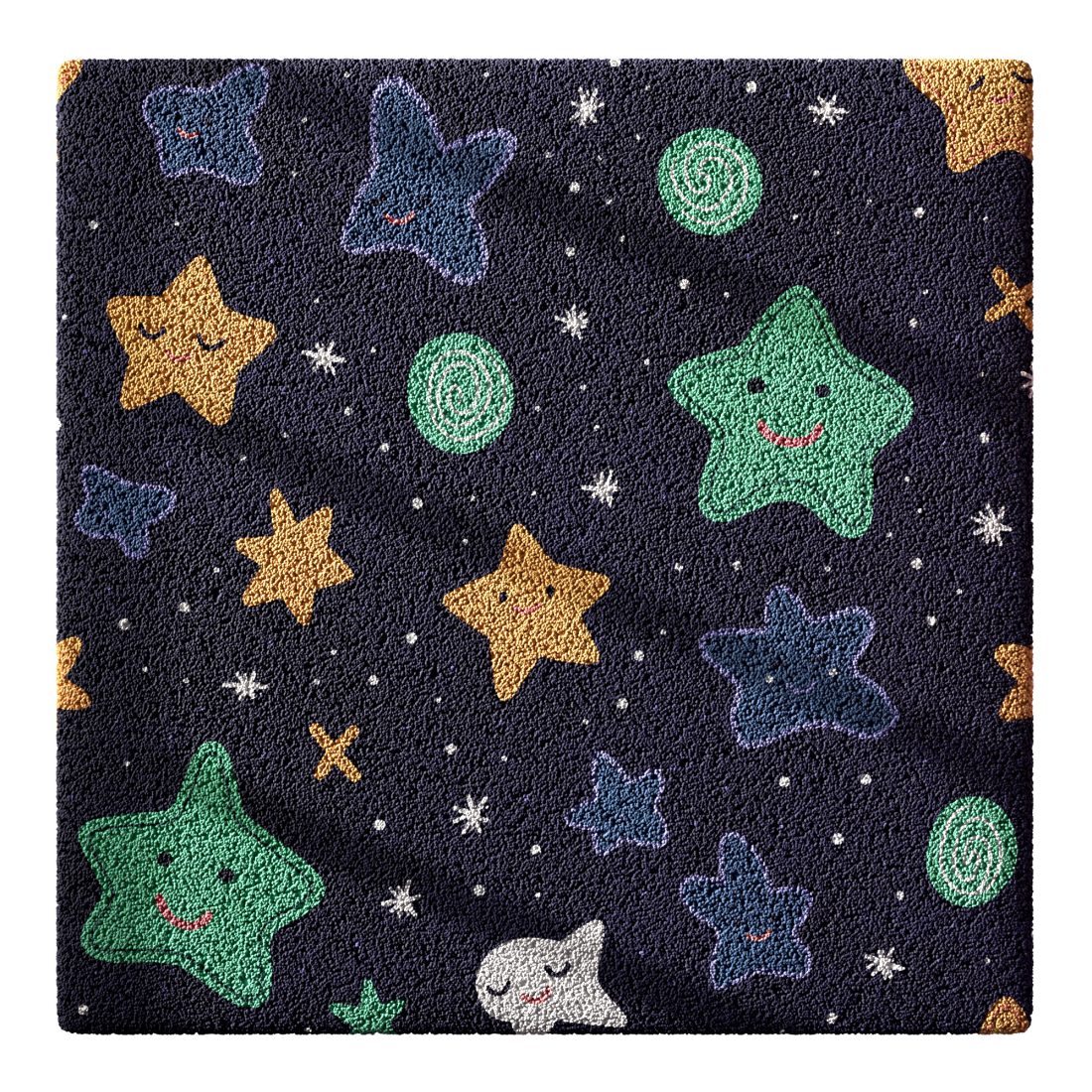 Kids Carpet Set 40 - 3D Model for Corona