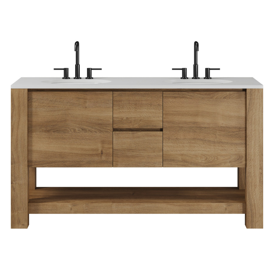 Graham Double Bathroom Vanity By Westelm - 3D Model for Corona