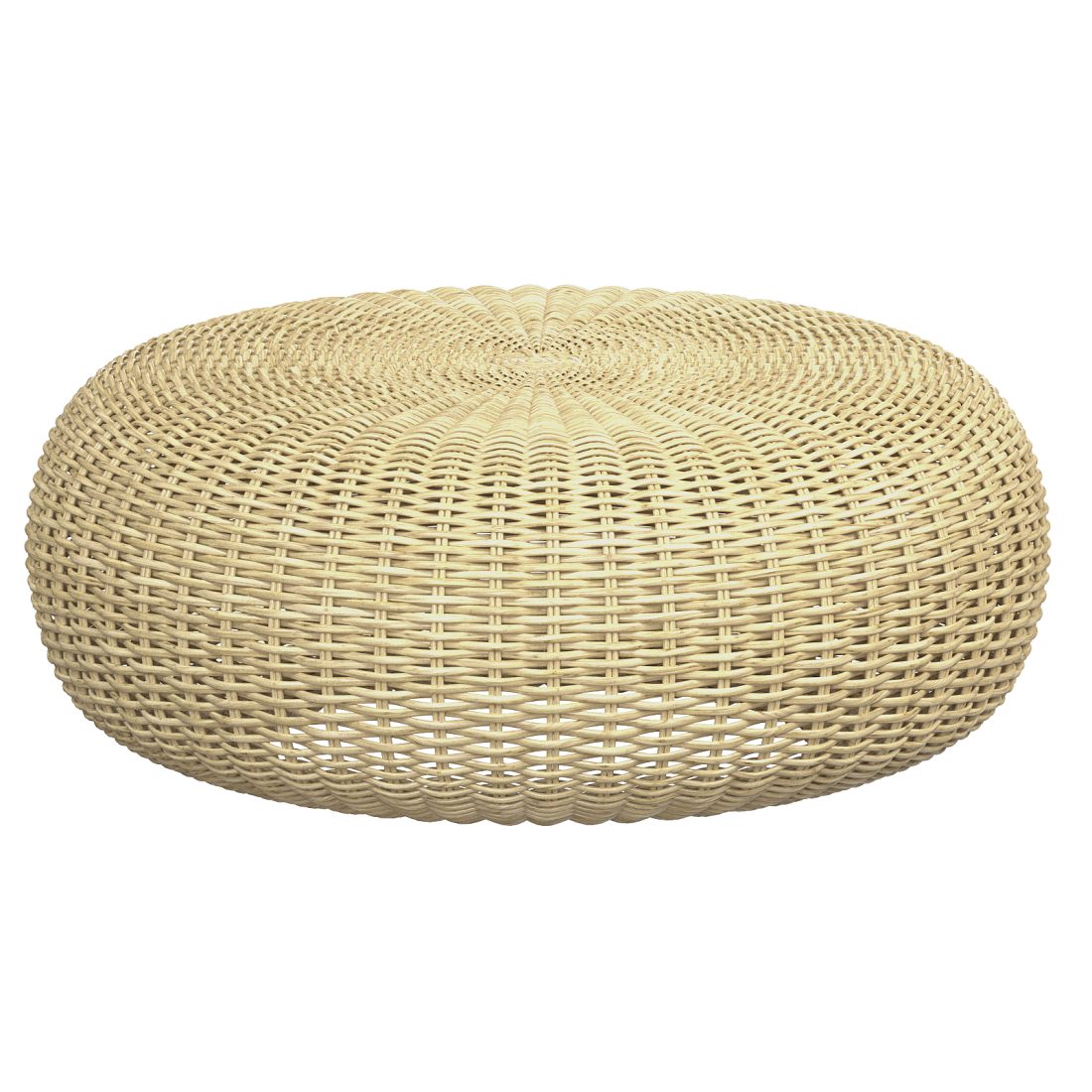 California Beige Round Pouf 3D Model for VRay, Corona | CGMood