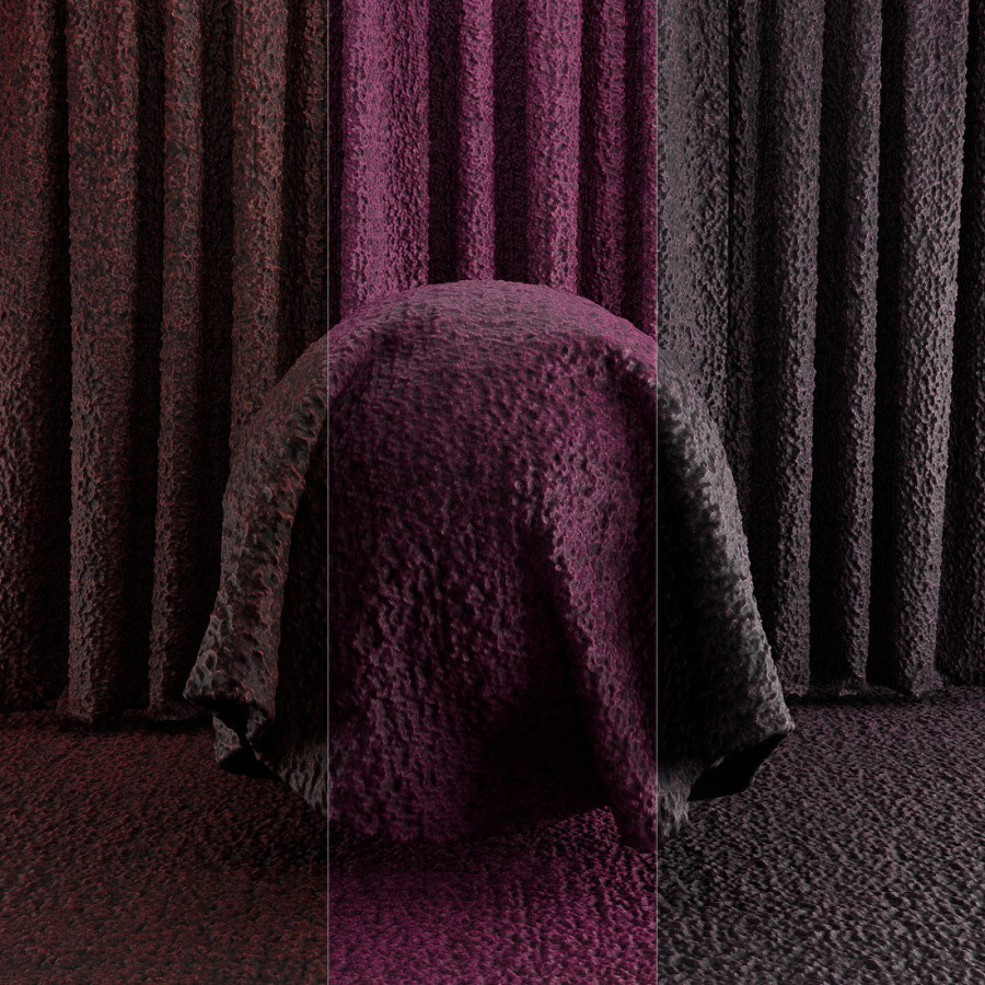 Upholstery Fabric Cabaret 02 4k Pbr - 3D Model for VRay, Corona, VRay