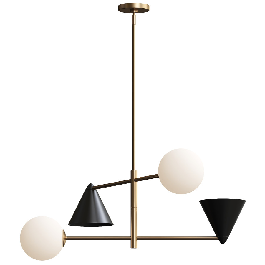 Cosmo Chandelier 3D Model for Corona | CGMood