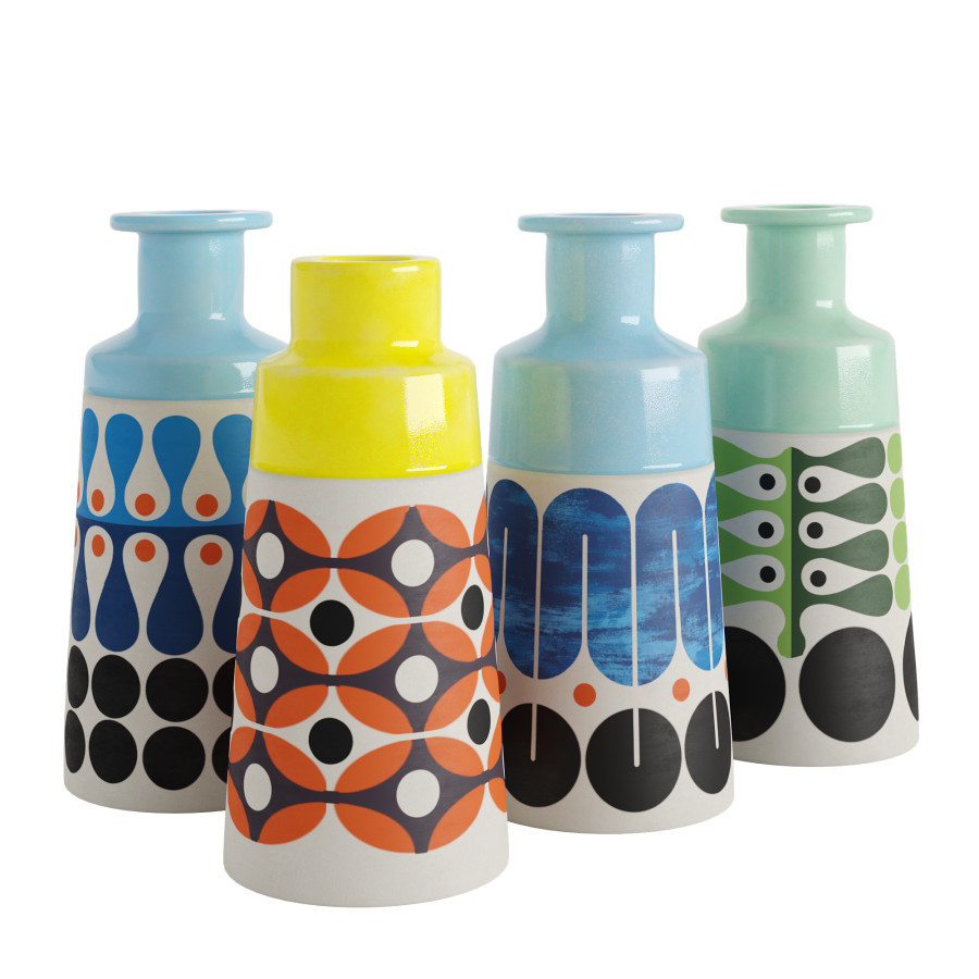 Set Of 4 Cone Bottle - 3D Model for Corona