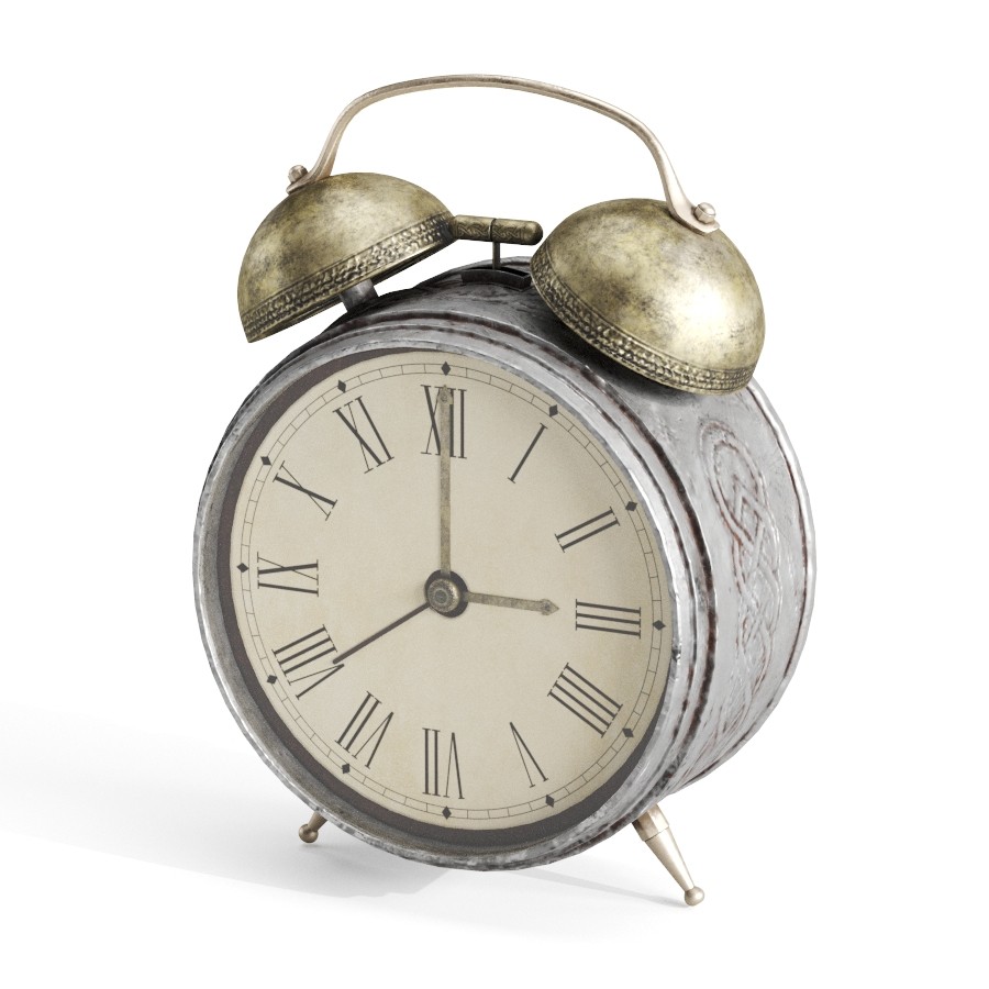 Old Clock - 3D Model for Corona