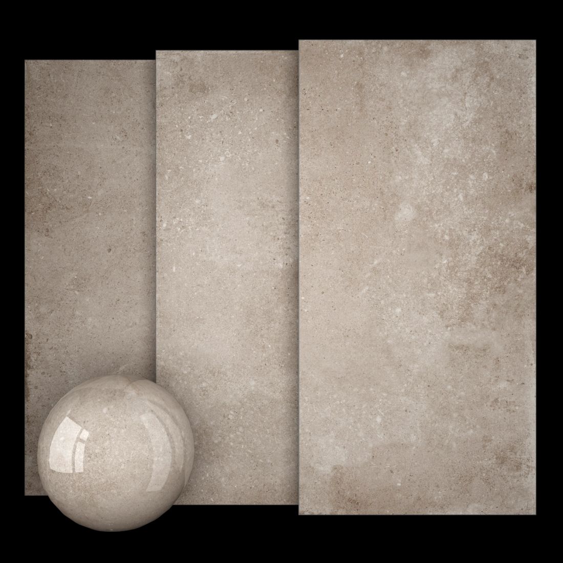 Lens Taupe - 3D Model for VRay