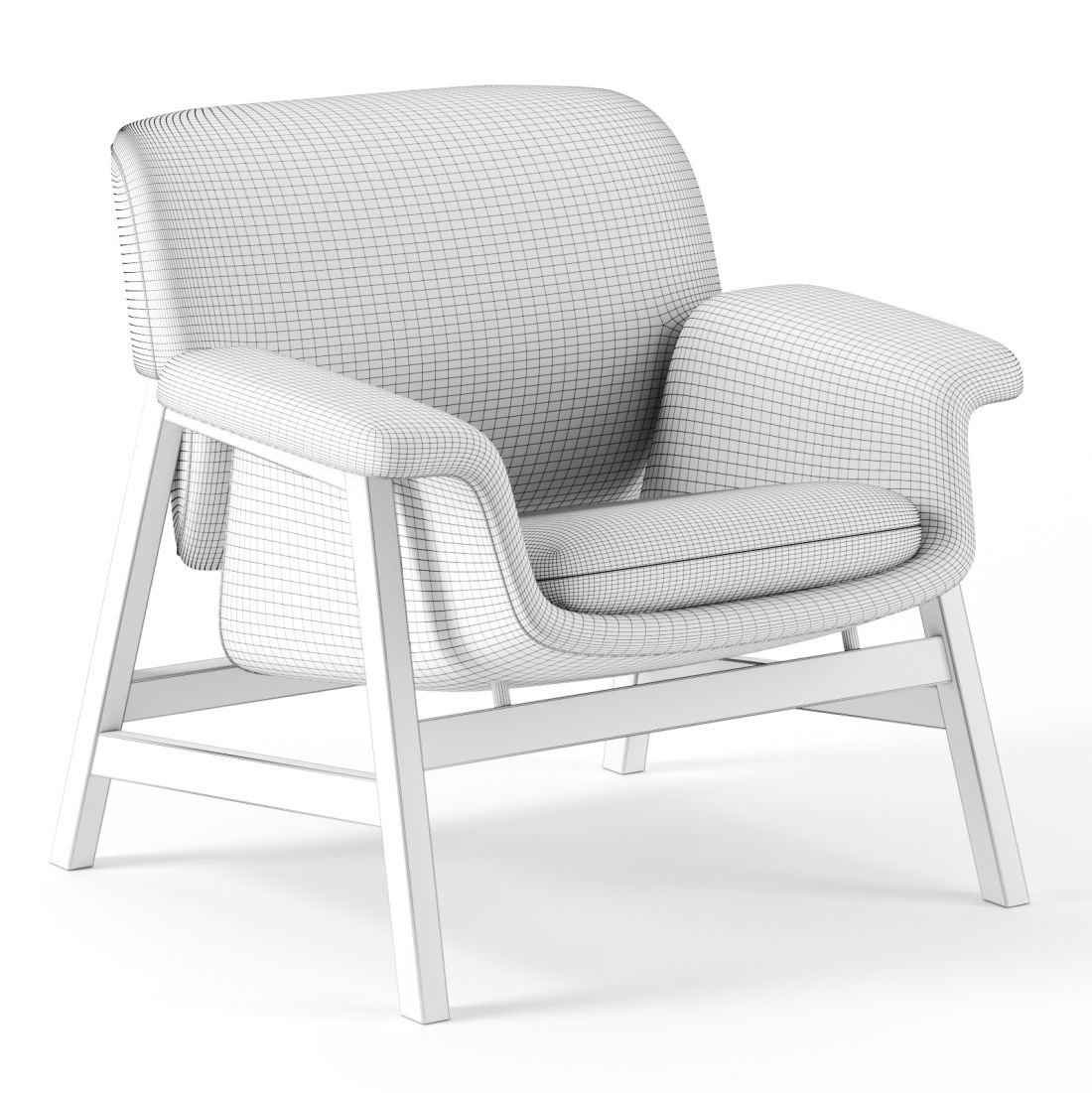 Agnese Chair By Tacchini - 3D Model for Corona