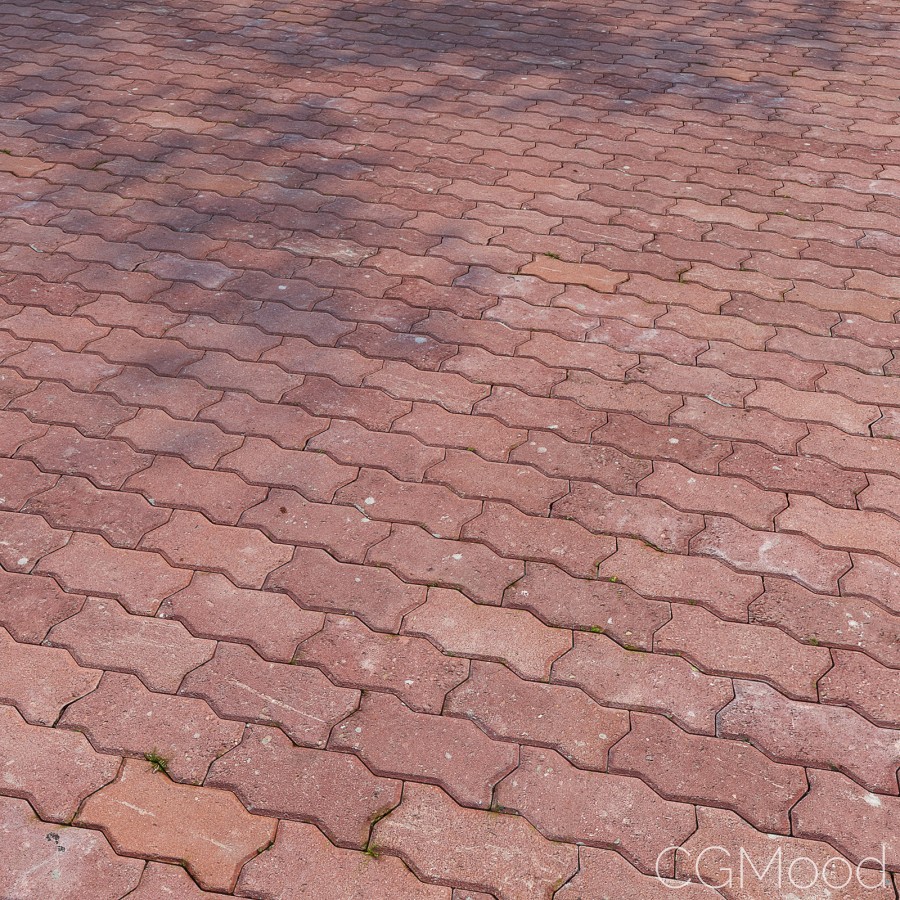 Floor Tiles - 3D Model for VRay