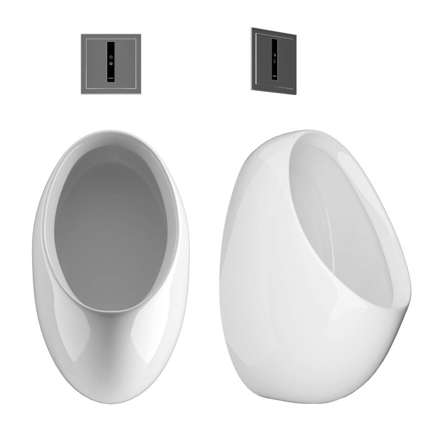 TOTO Urinal UW811 HJ 3D Model for VRay, Corona | CGMood