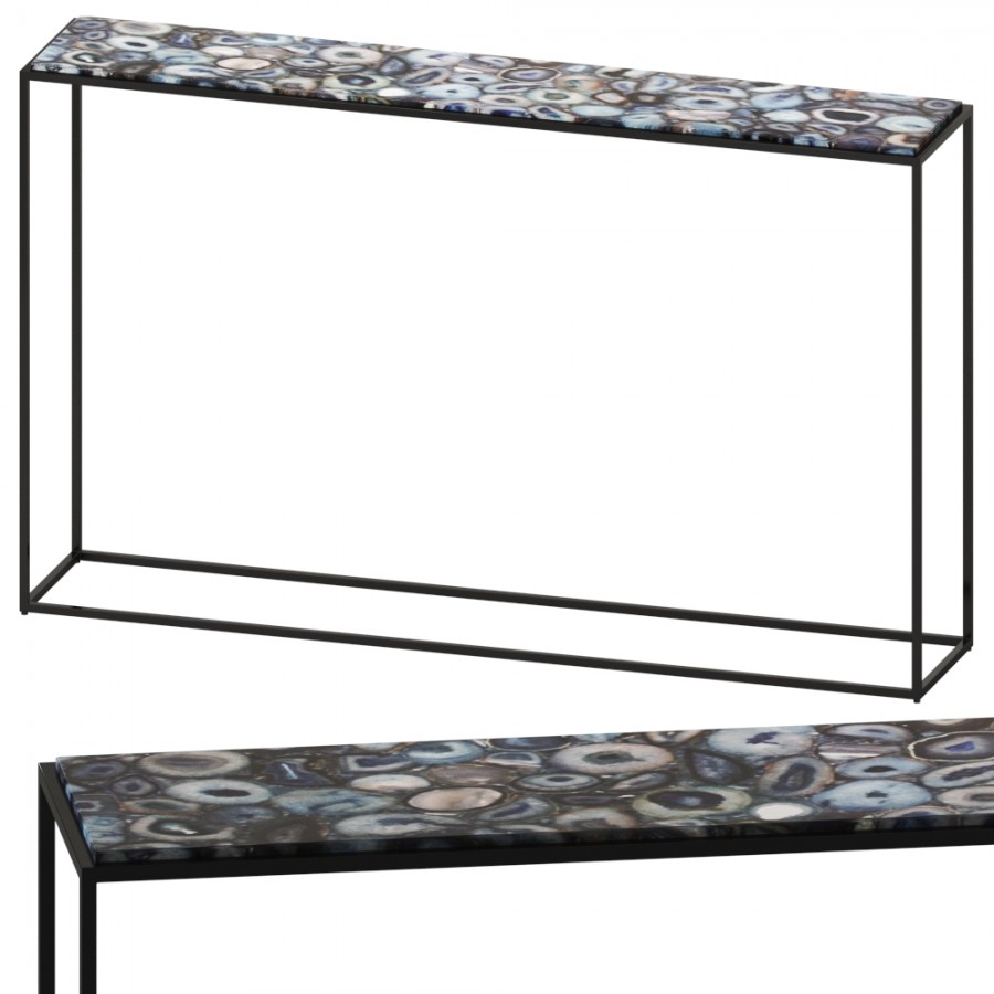 Crate And Barrel - Agate Console Table - 3D Model for VRay, Corona