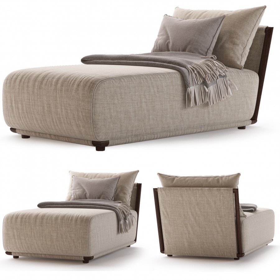 Giorgetti Adam Daybed - 3D Model for VRay