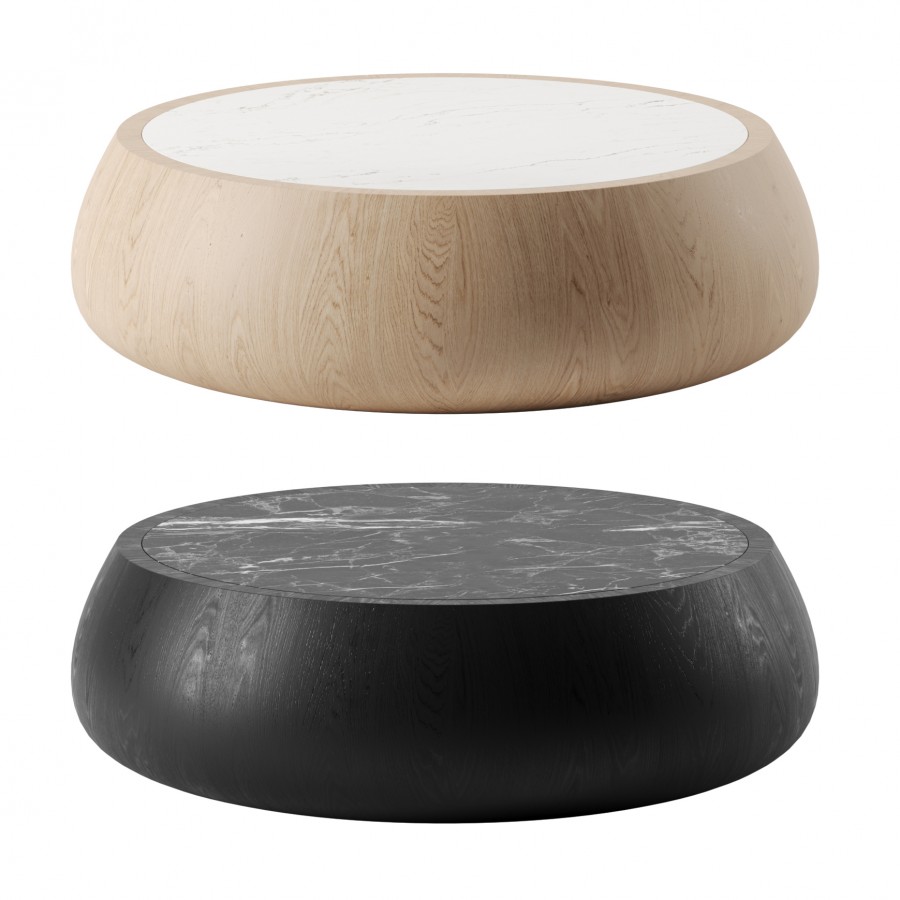 Drum Cocktail Table By Mcguire Furniture 3D Model for Corona | CGMood