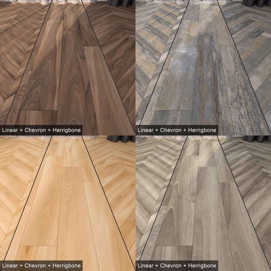 Parquet Floor Set 25 Material for VRay, Corona | CGMood