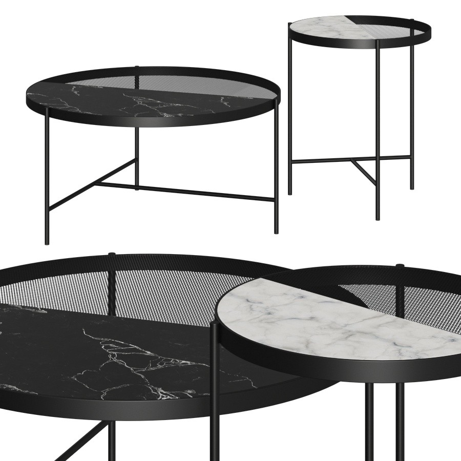 Cider Edition Anatole Coffee Tables 3D Model for VRay, Corona | CGMood