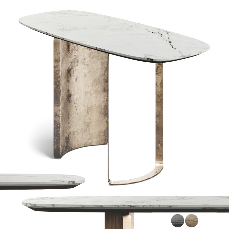 Constellation Marble Console Table Luxlucia Casa - 3D Model for VRay ...