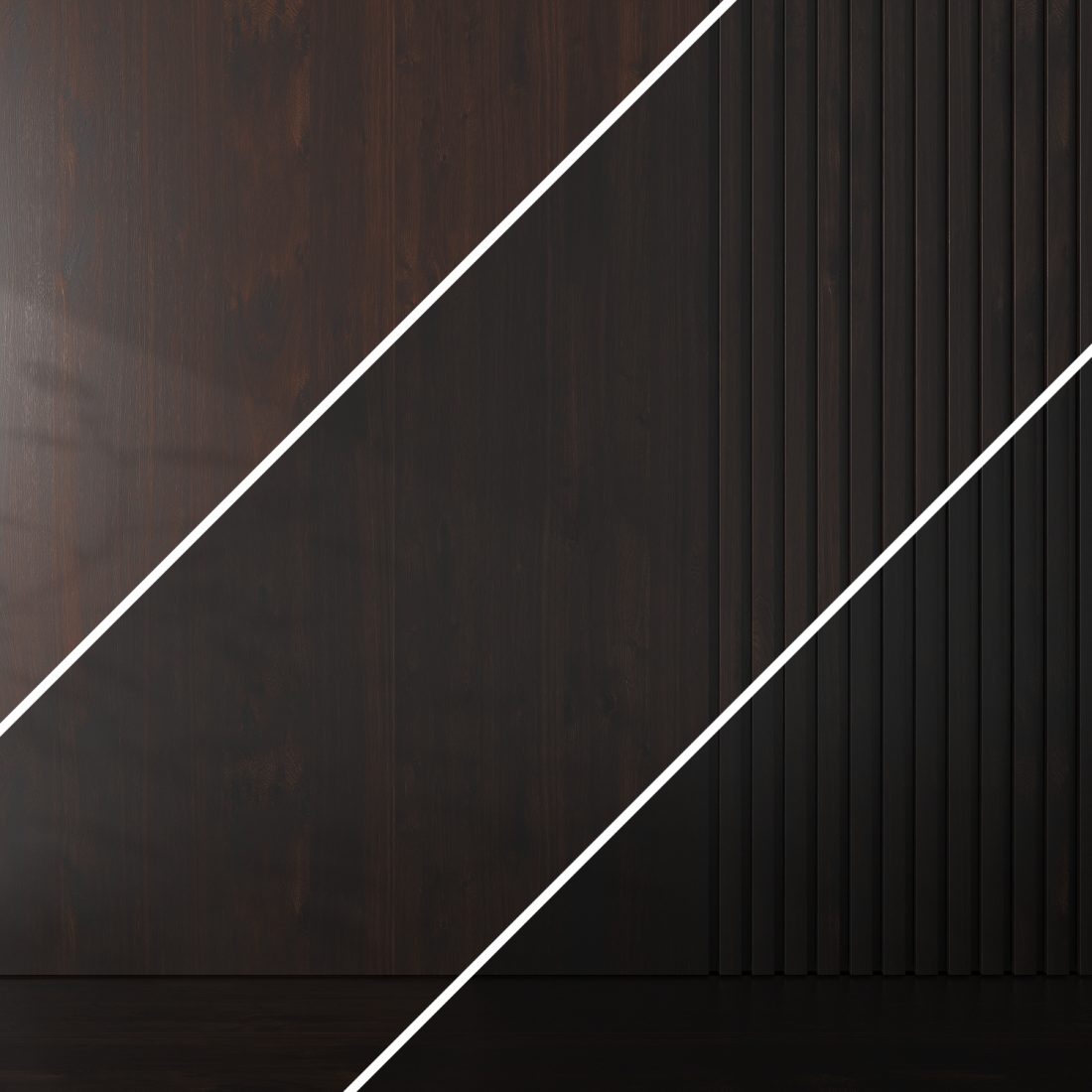 Oak Texture 045 - 3D Model for VRay, Corona