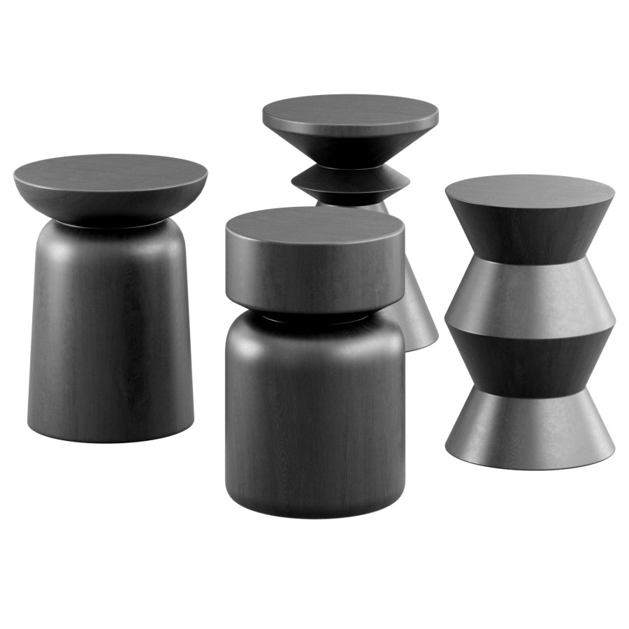 Side Tables By Am Pm - 3D Model for VRay