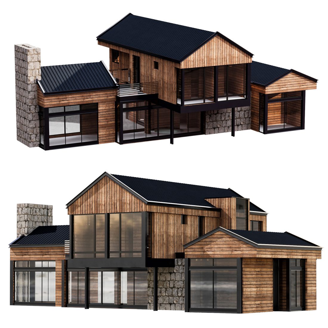 House Lounge No7 3D Model for VRay, Corona | CGMood