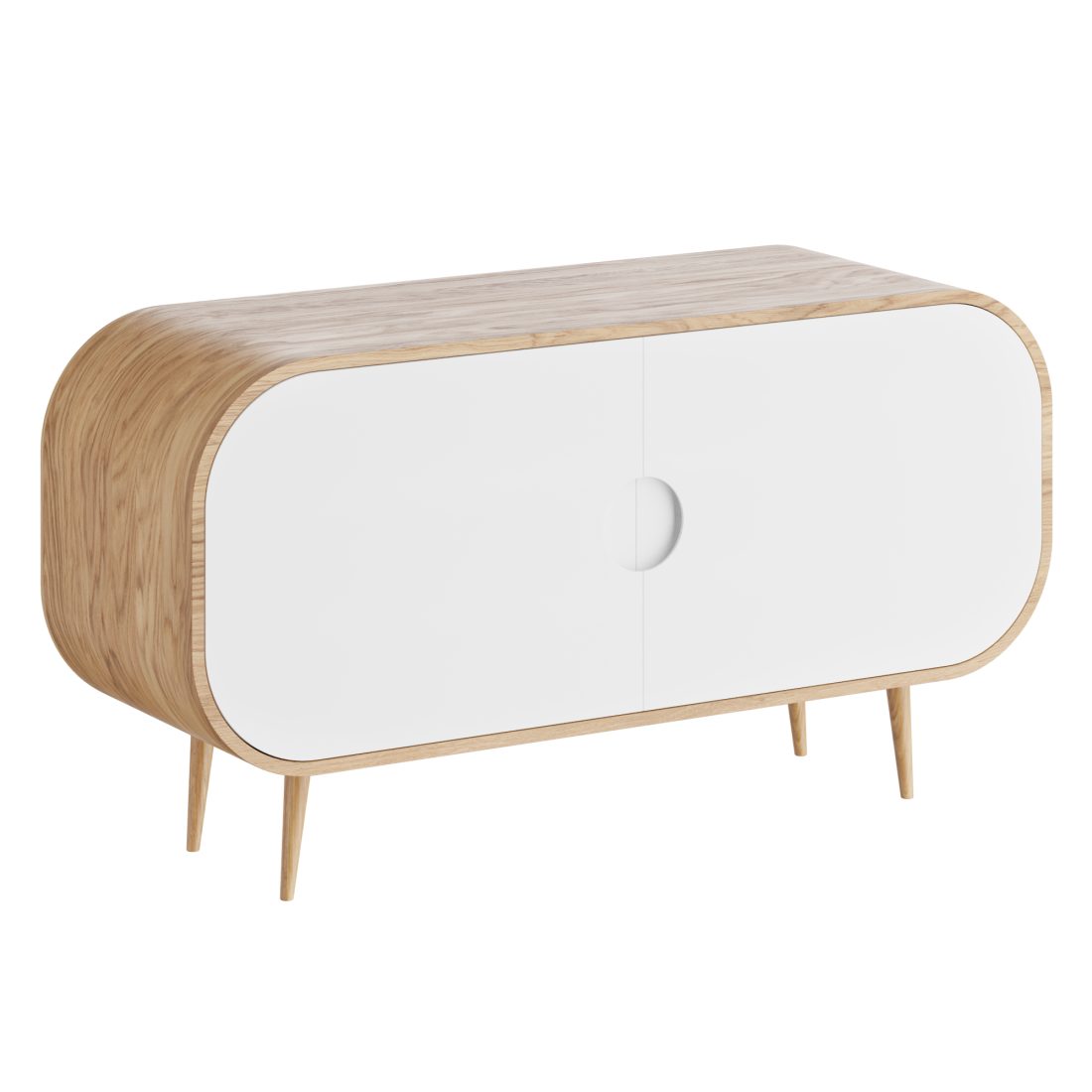 Byfurniture Rounded Commode | Pedestal - 3D Model for Corona
