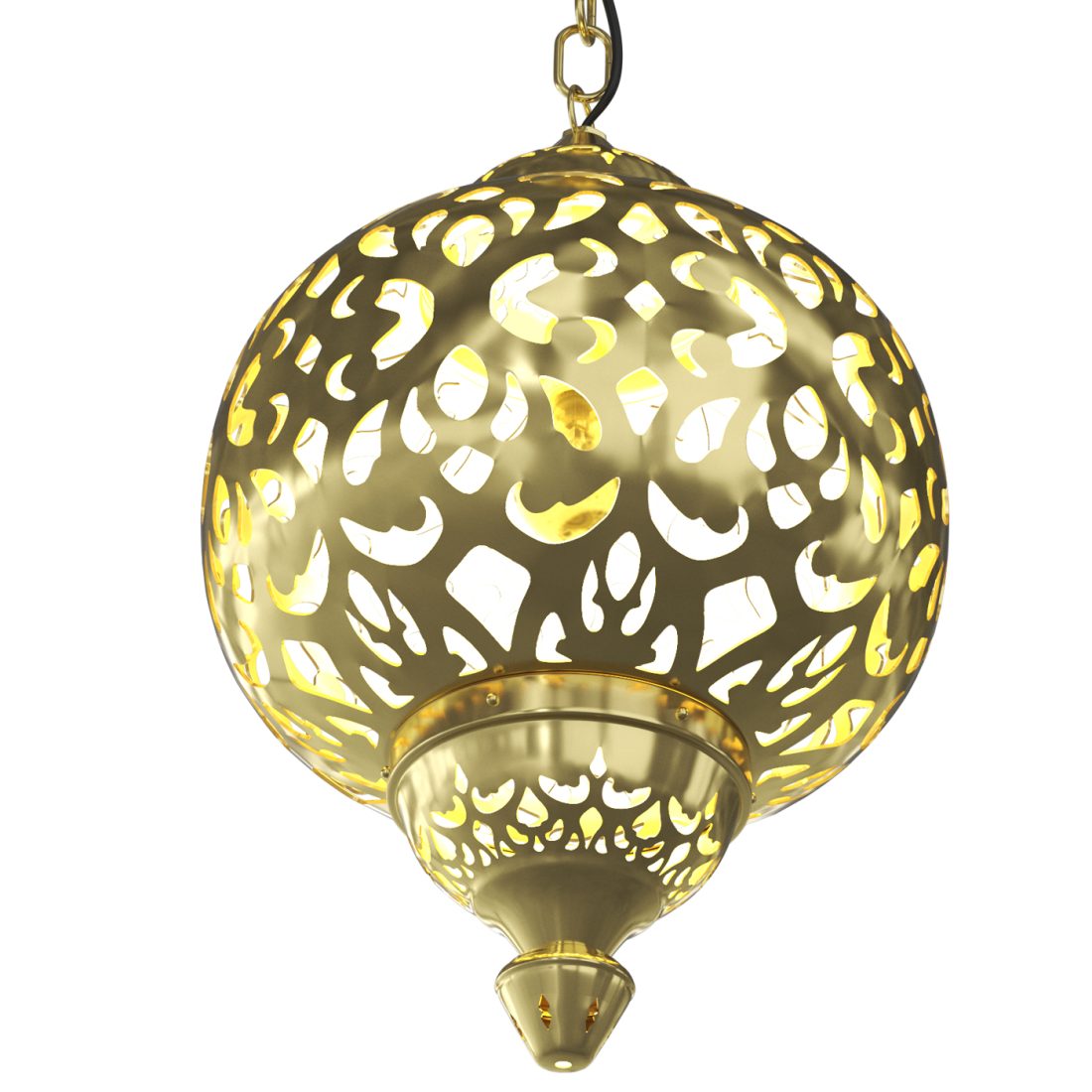 Vintage Moroccan Lamp - 3D Model for VRay