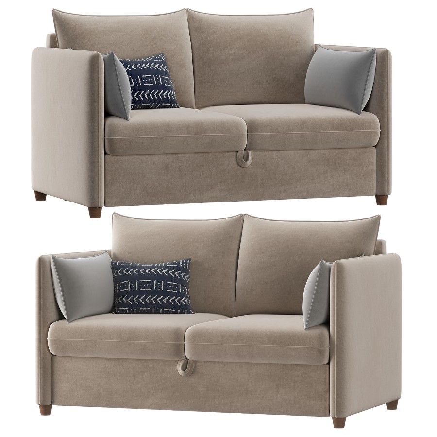 Mons Wagon Sofa 3D Model for Corona | CGMood