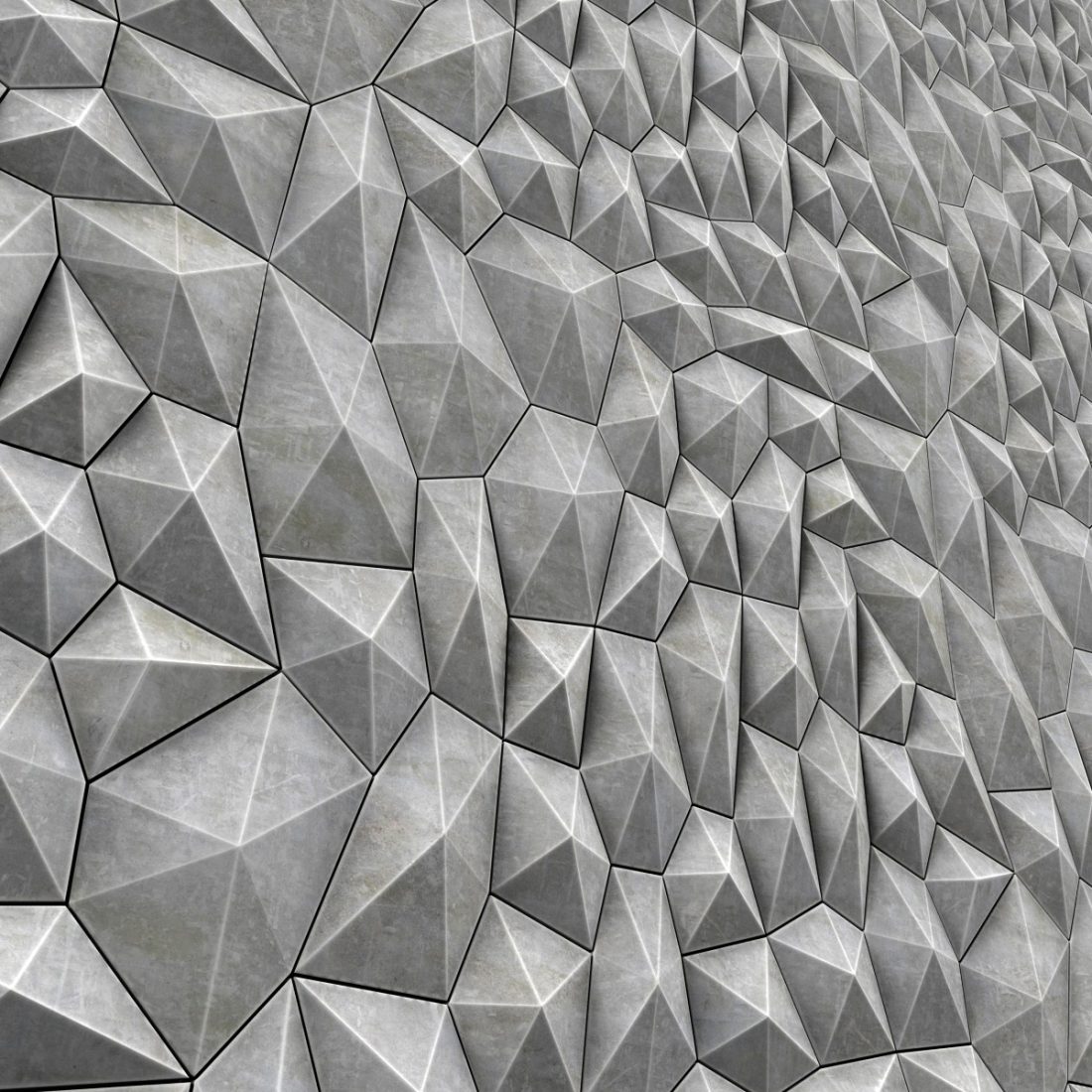 Panel Ngon N1a. - 3D Model for VRay, Corona
