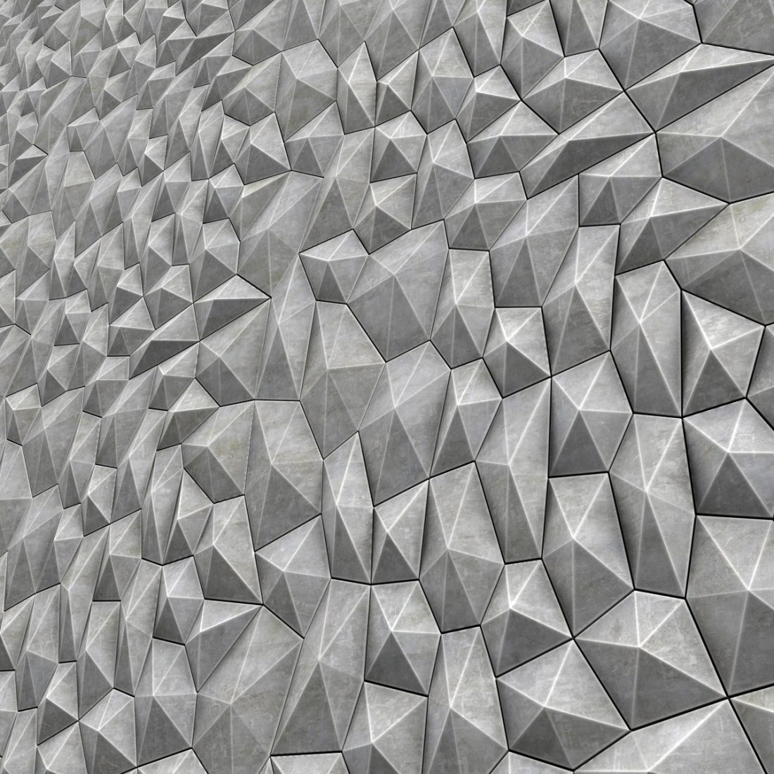 Panel Ngon N1a. - 3D Model for VRay, Corona
