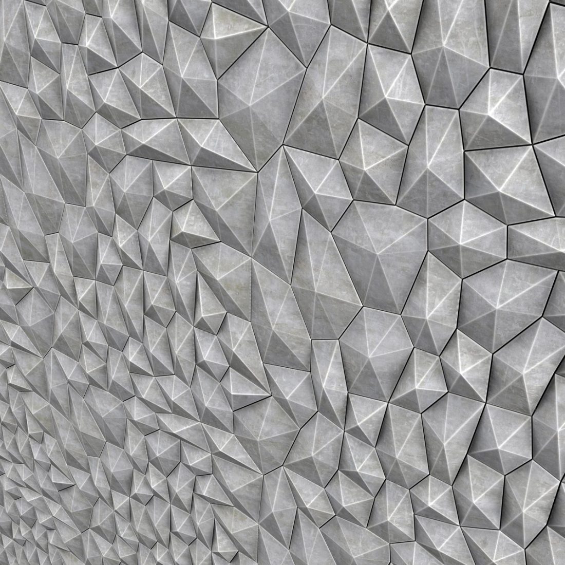 Panel Ngon N1a. - 3D Model for VRay, Corona